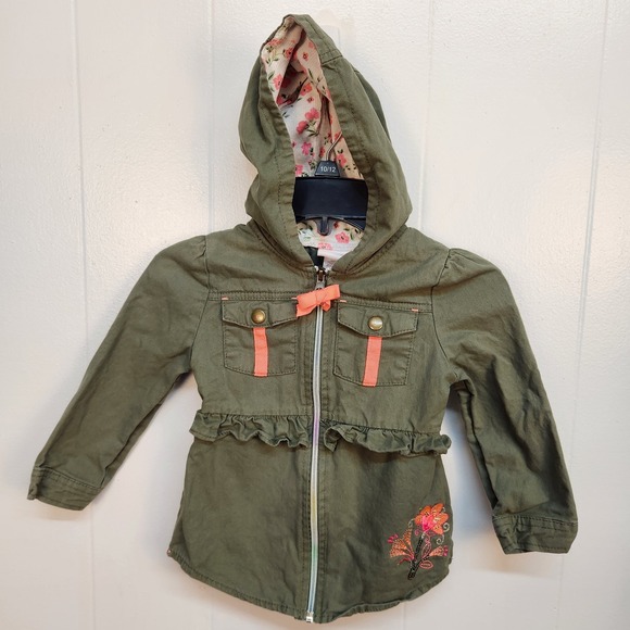 Little Lass | Jackets & Coats | Little Lass Jacket Girls 4 Hooded Full ...